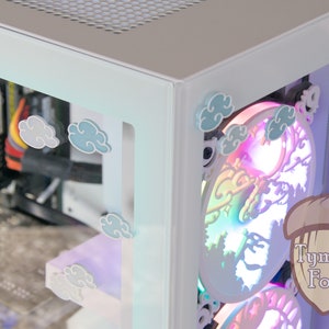 Stick-on Plates | Shimmering Clouds | Decorative Stick-on Plates to ...