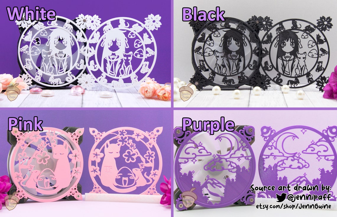 Fan Shroud Hanging Garden Shroud/cover/grill for 120mm and - Etsy