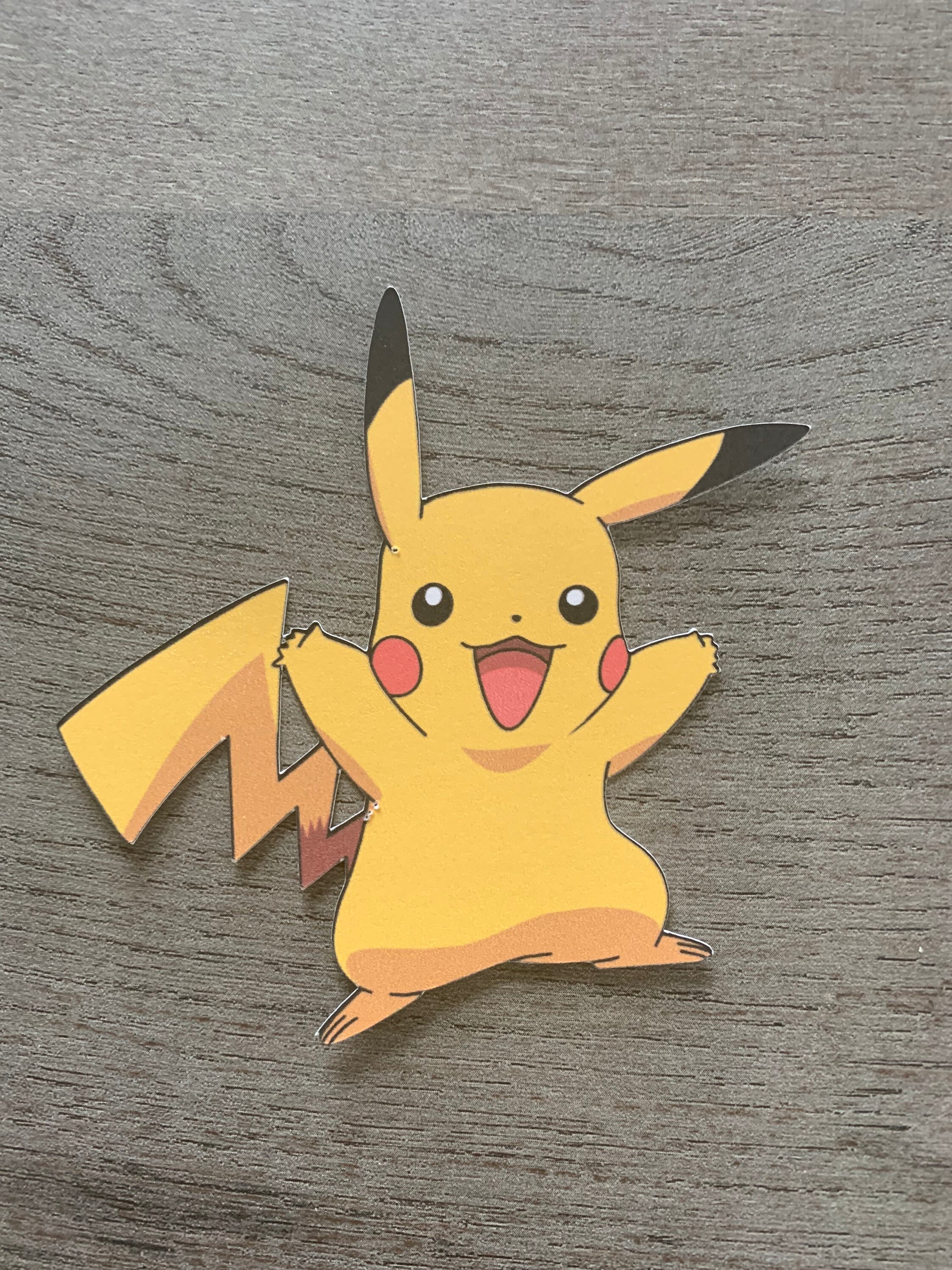 Pikachu Printed Die Cut Premade Scrapbook Title - Etsy