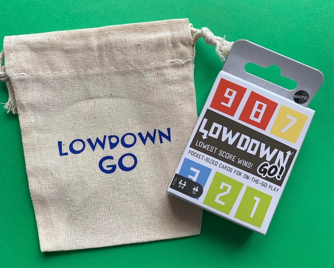 Kids Lowdown Go Canvas Bag Game Travel Birthday Gift Easter Christmas ...