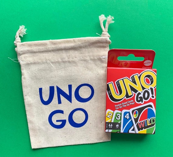Kids Uno Go & Dos Go Canvas Bag Game Travel Birthday Gift - Etsy