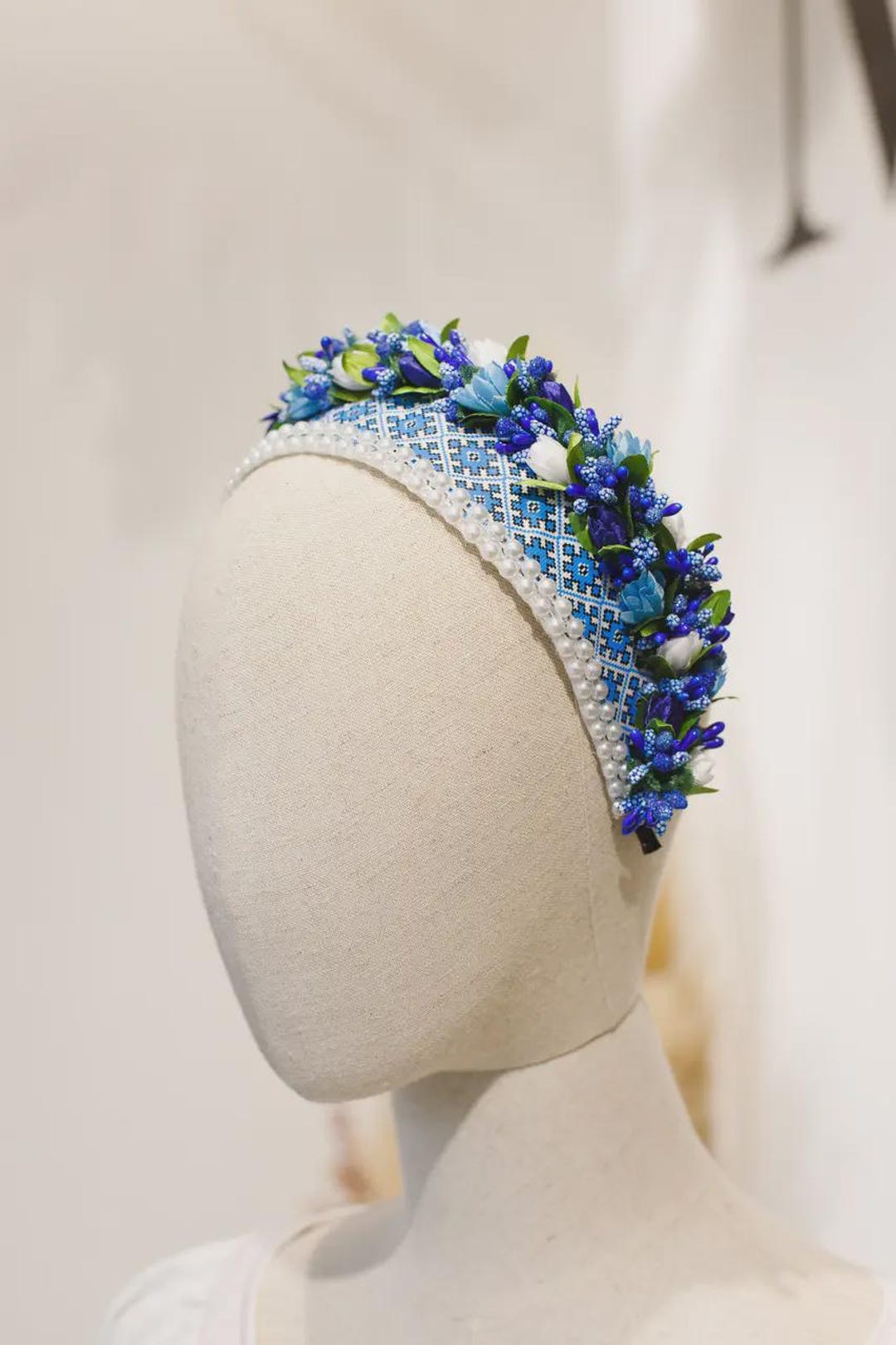 Ukrainian Flower Crown With Ribbons Ukraine National Bride Handmade ...