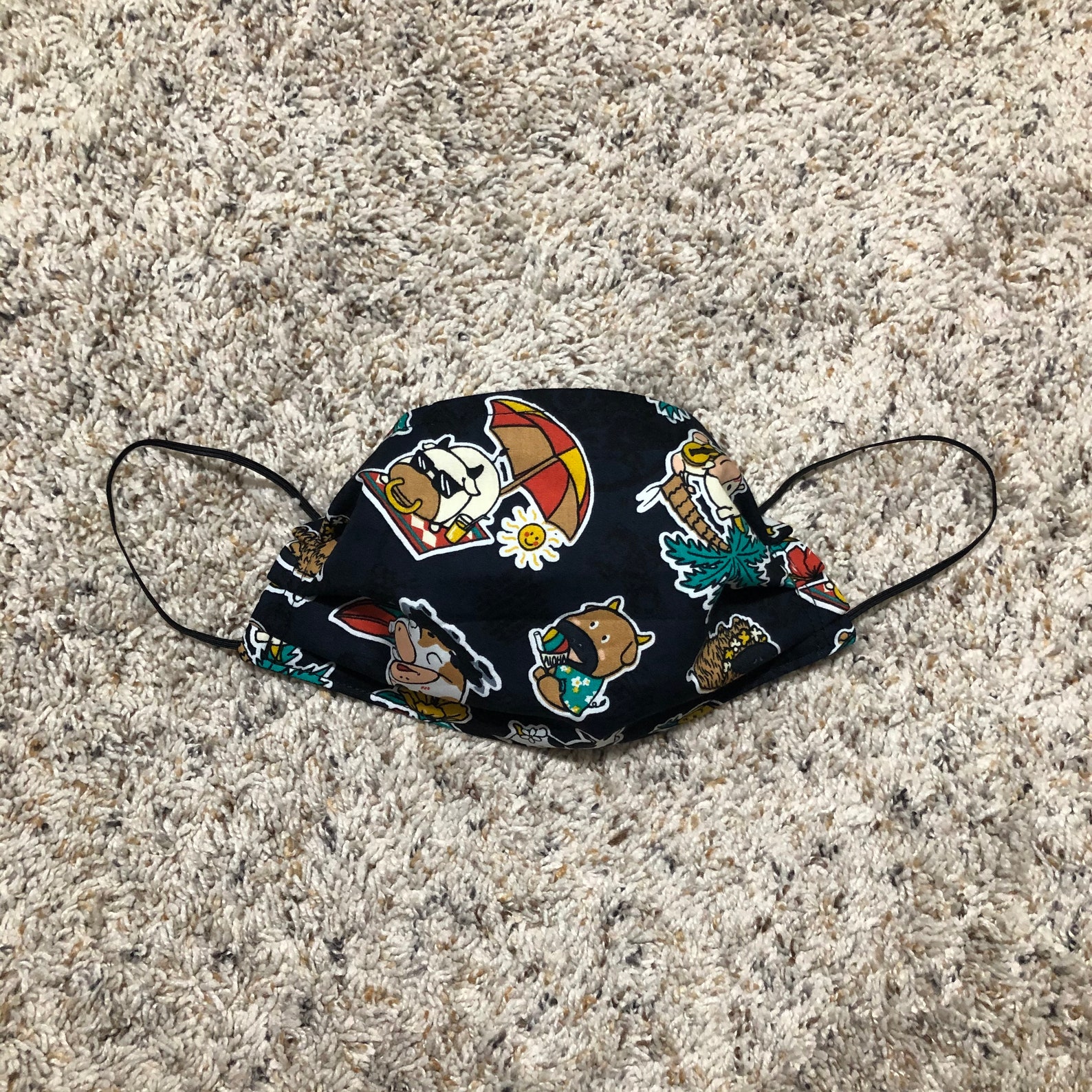 Ox Face Mask Year of the Ox Fabric Face Mask for Adults - Etsy