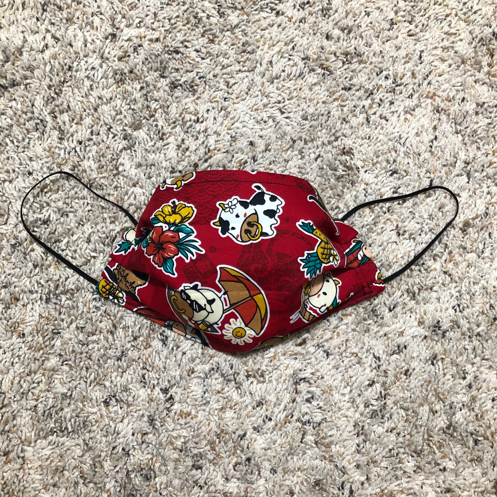 Ox Face Mask Year of the Ox Fabric Face Mask for Adults - Etsy