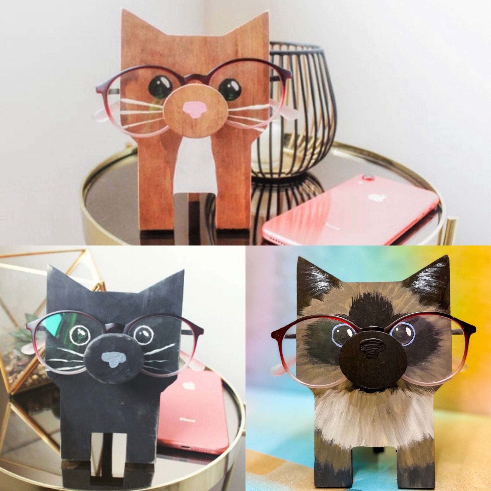 Cat Glasses Stand - Etsy