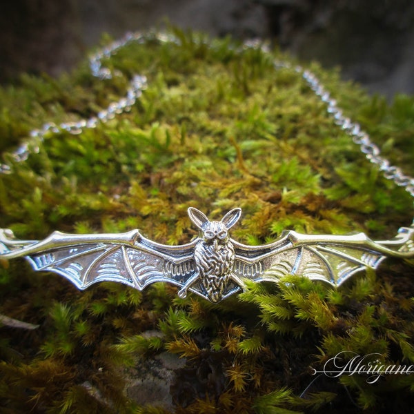 Silver Choker Bat - Etsy