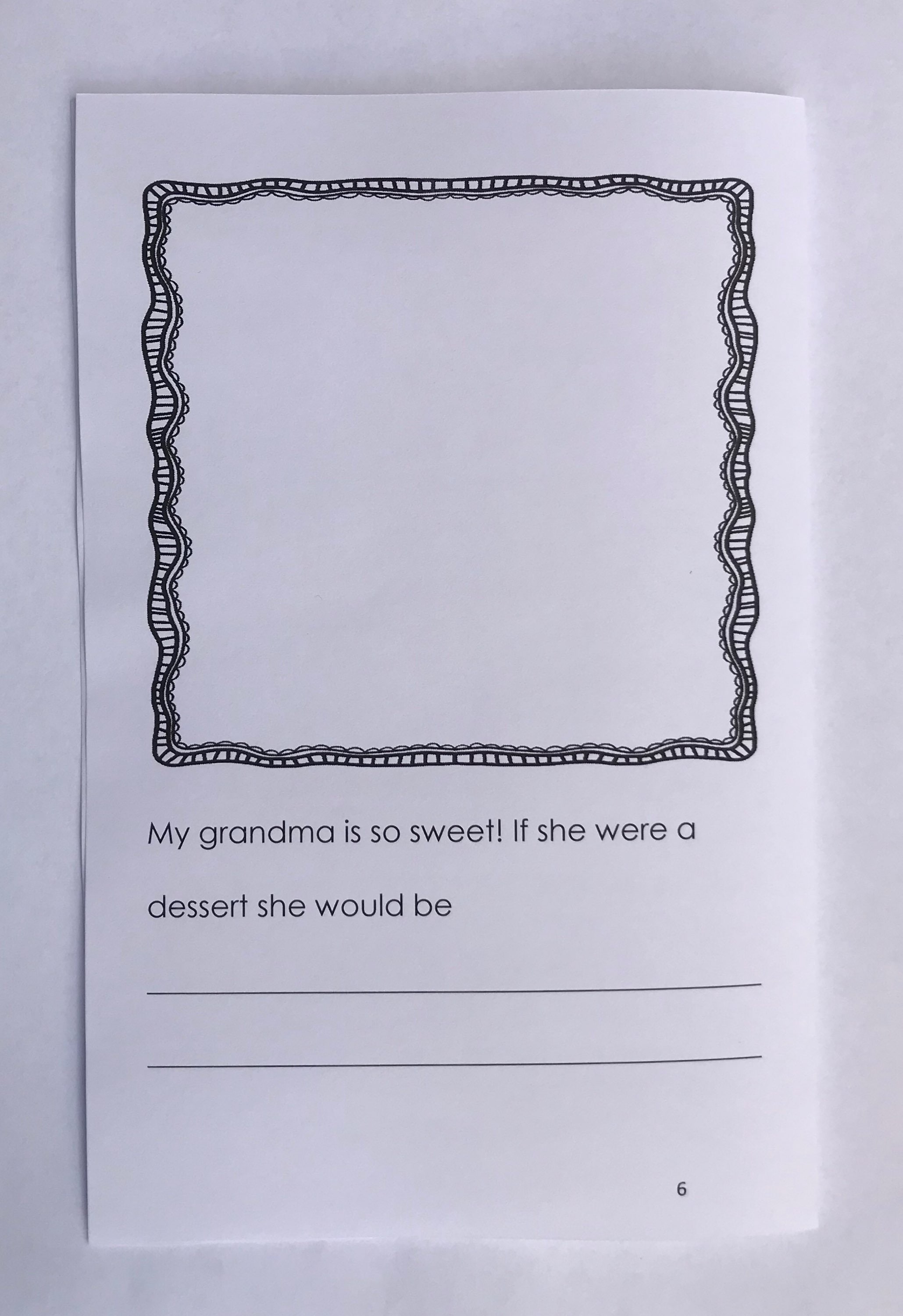 Grateful for Grandma: A Printable Mini Book - Etsy