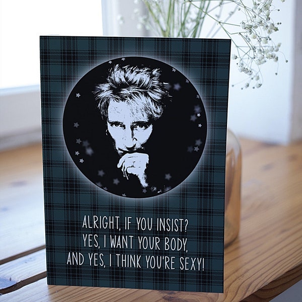 Rod Stewart Card - Etsy UK