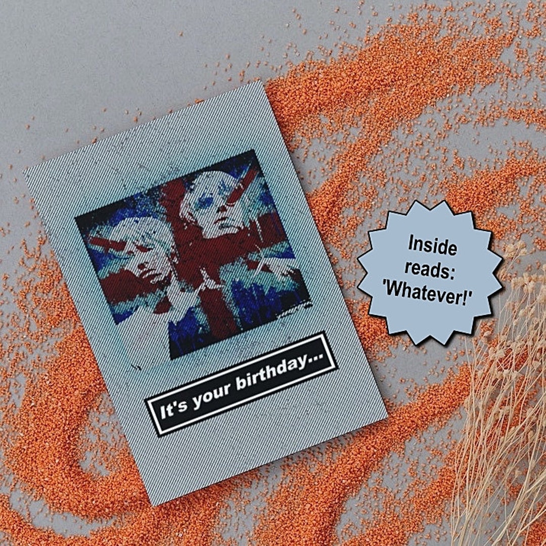 Oasis Birthday Card it's Your Birthday' 7 X 5 High Quality 300gsm Card ...