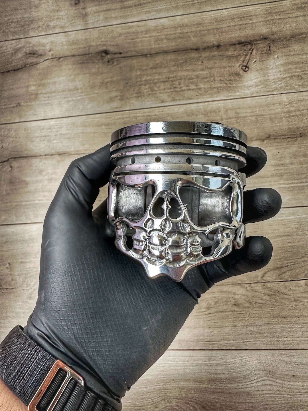 Piston Skull, Piston Art, Skull, Crazy Face, - Etsy