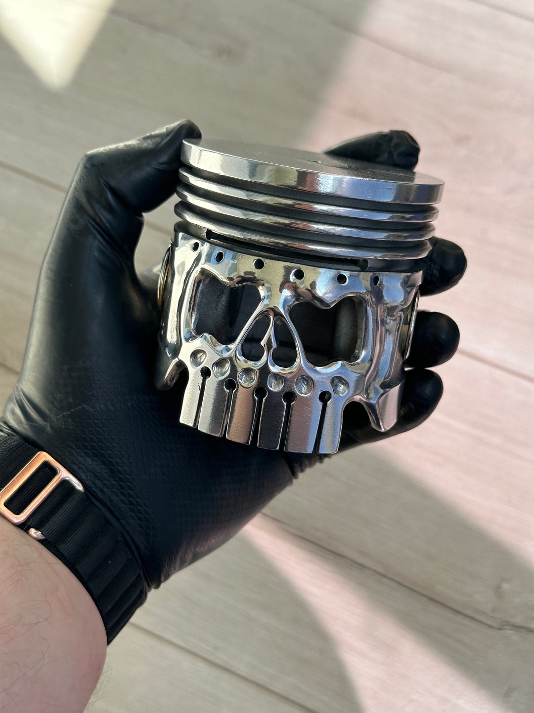 Piston Skull, Piston Art, Skull, Crazy Face, - Etsy