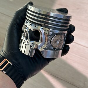 Piston Skull, Piston Art, Skull, Crazy Face, - Etsy