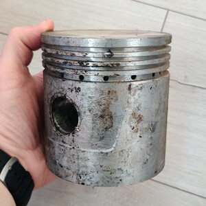 Pencil Holder, Made From Old Piston. Hand Carved. - Etsy