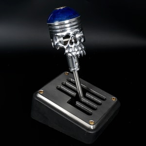 Piston Skull, Piston Art, Skull,gearshifter,jewelry,shifter,shift Knob,epoxy Resin - Etsy