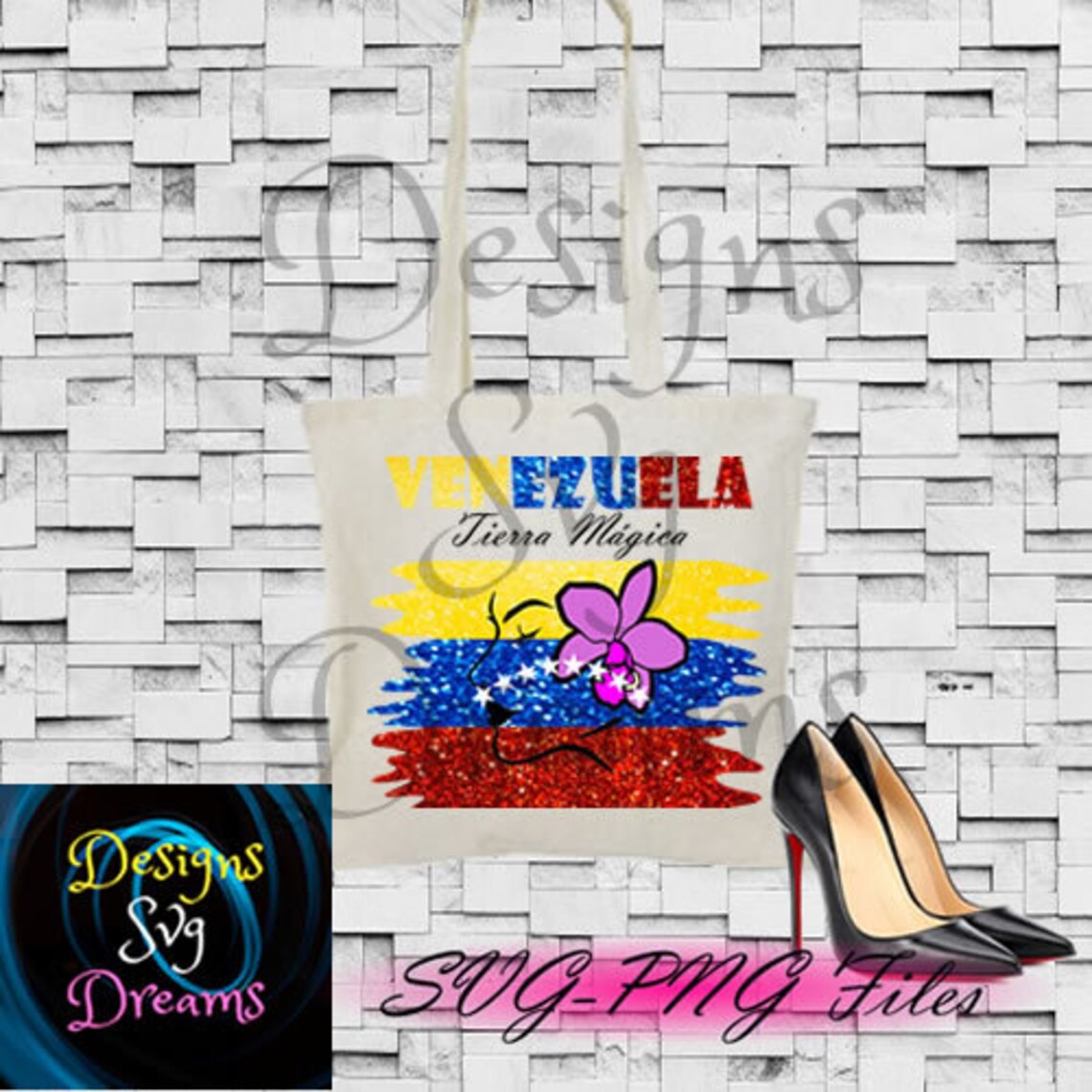 Venezuela Tierra Magica SVG - PNG, Venezuela Flag Svg, Orquidea Svg ...