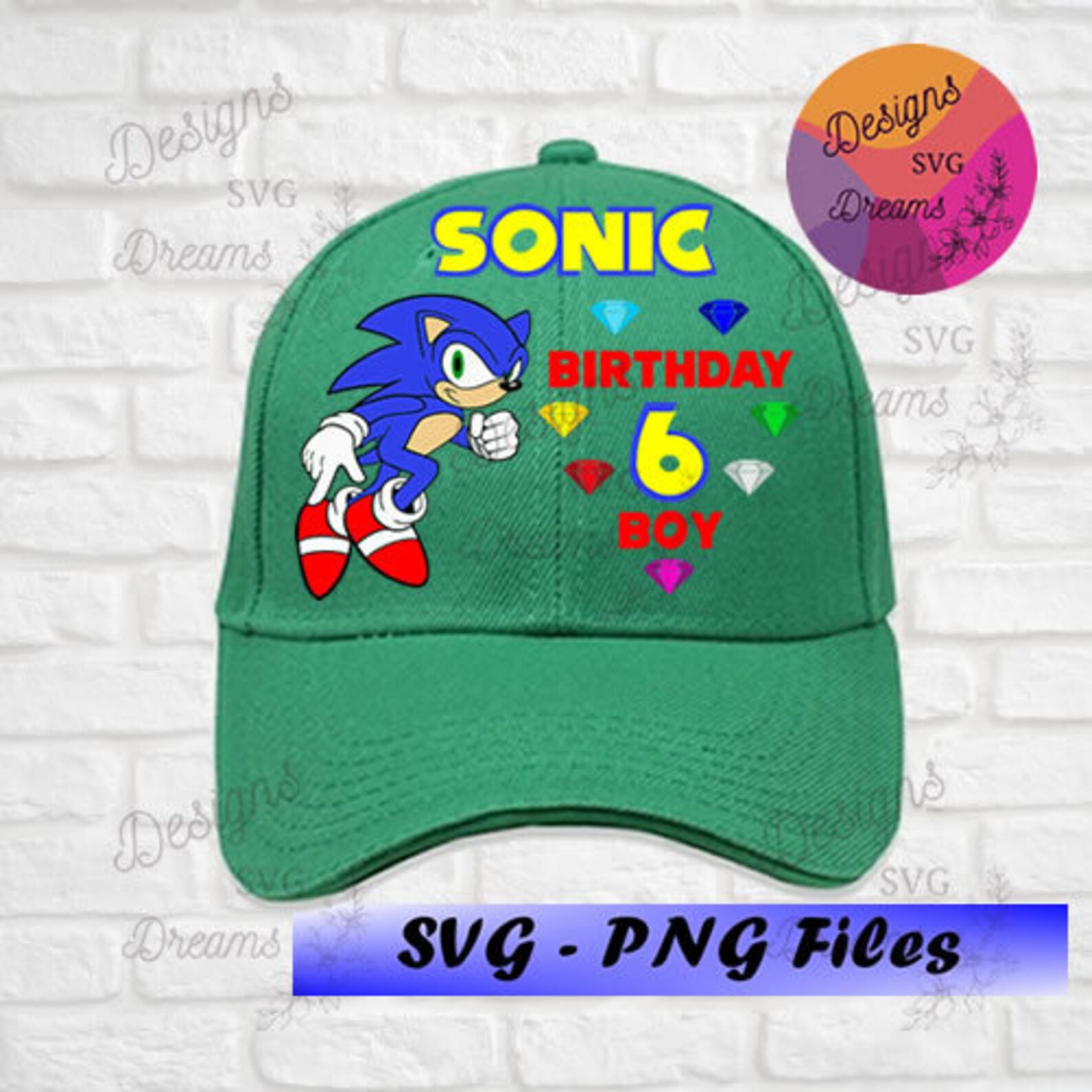 Sonic SVG and PNG, Sonic Numbers 0 at 9 Svg, Sonic Birthday Boy Svg ...
