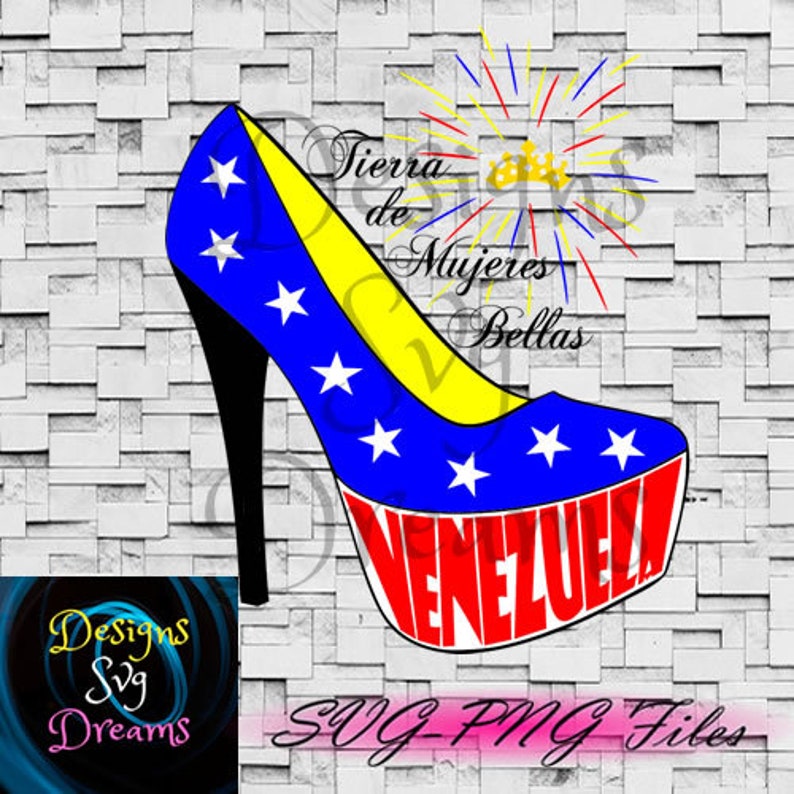 Land of Beautiful Women SVG_PNG, Venezuela Tierra Magica Svg, Venezuela ...