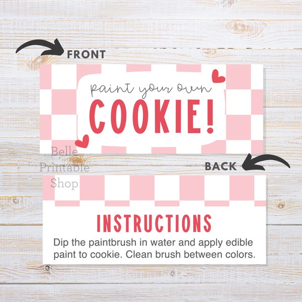 Cookie Topper - Etsy