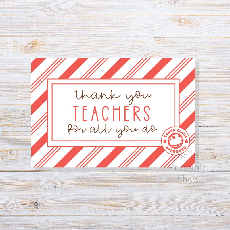 Teacher Candy Tags - Etsy