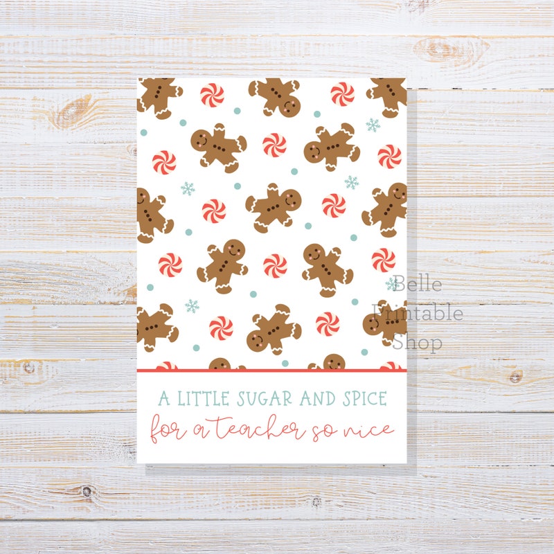 Christmas Cookie Card - Etsy