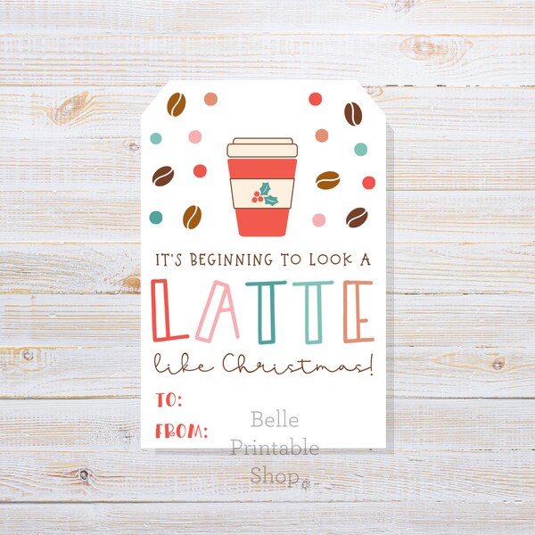 Coffee Gift Tag - 60+ Gift Ideas for 2024