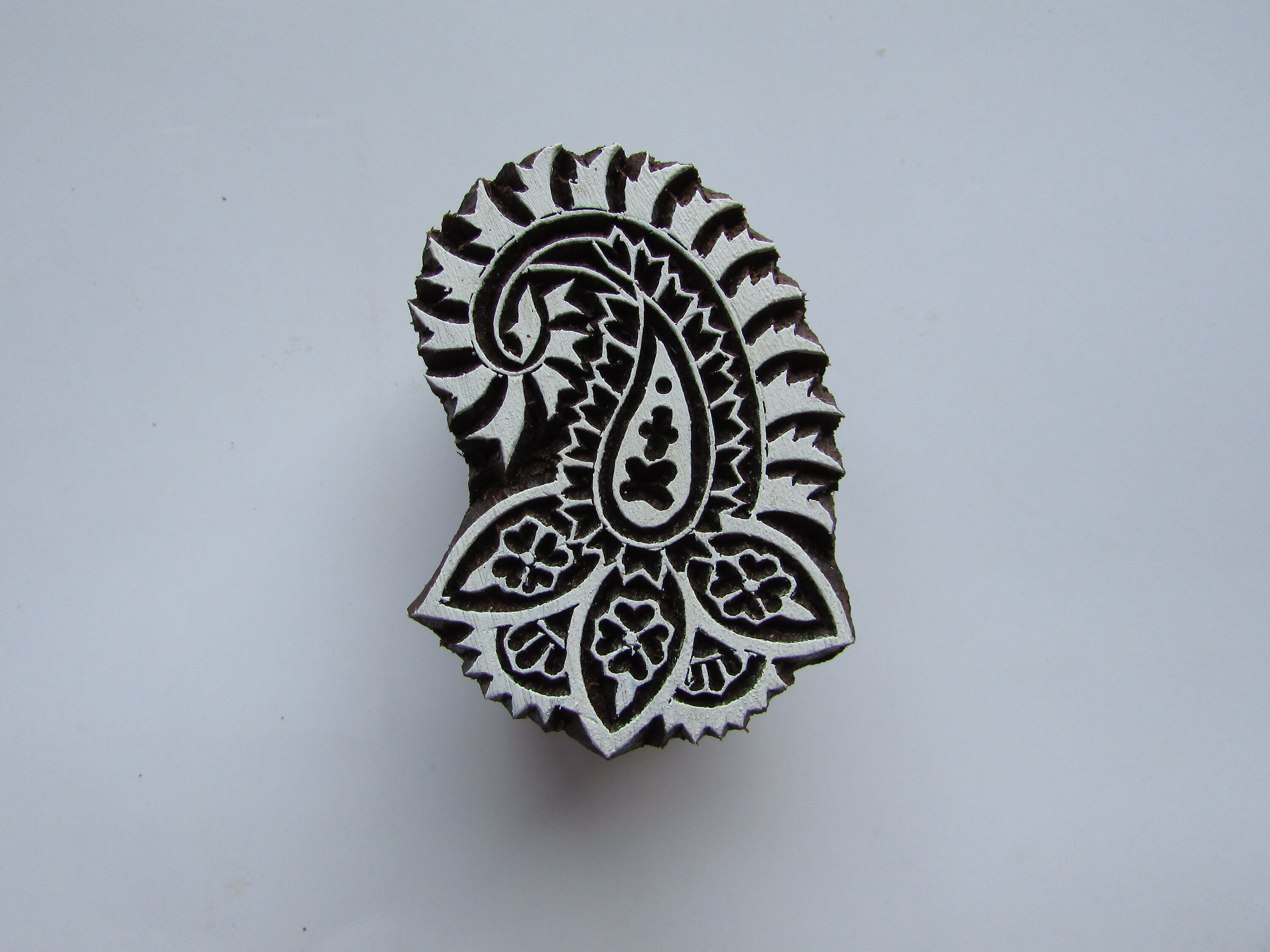 Wooden Henna Printing Block Stamp Tattoo Wood Block Stamp Fabric ...