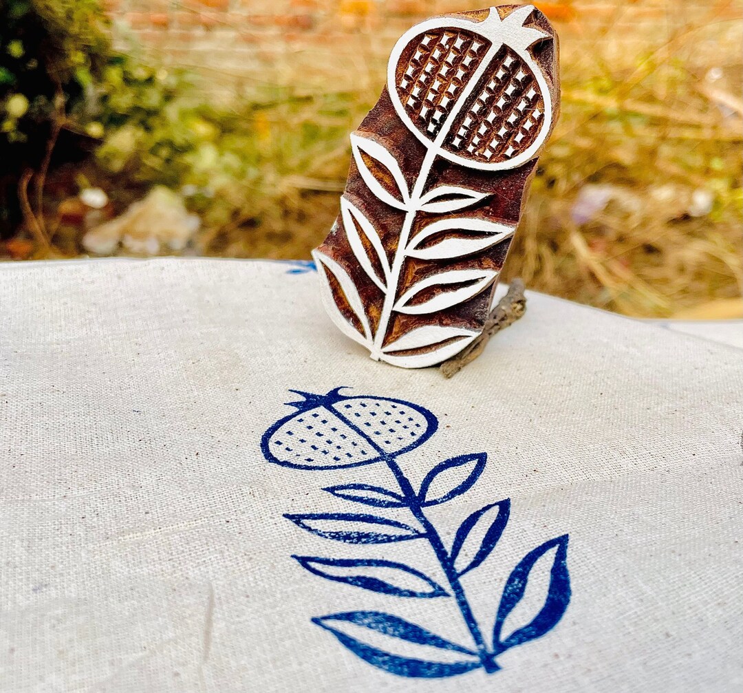 Indian Design Printing Block Henna, Clay, Fabric, Cookies Printing ...