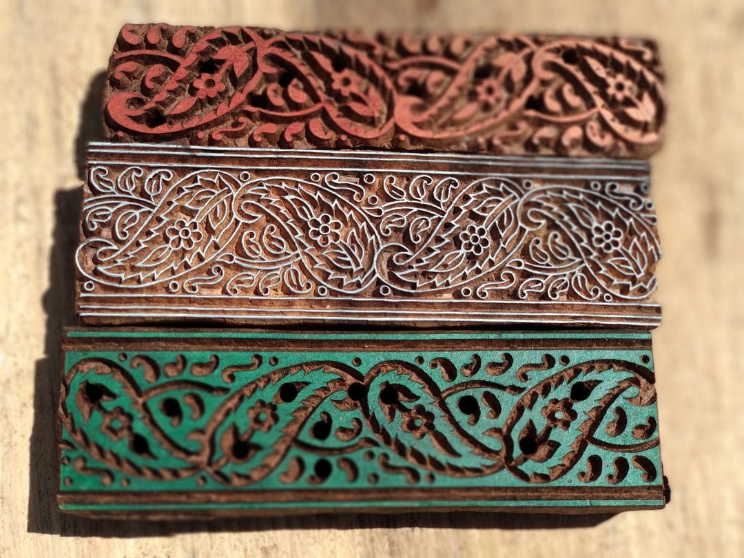 Border Color Printing Block in Three Color Filling Block for Color ...