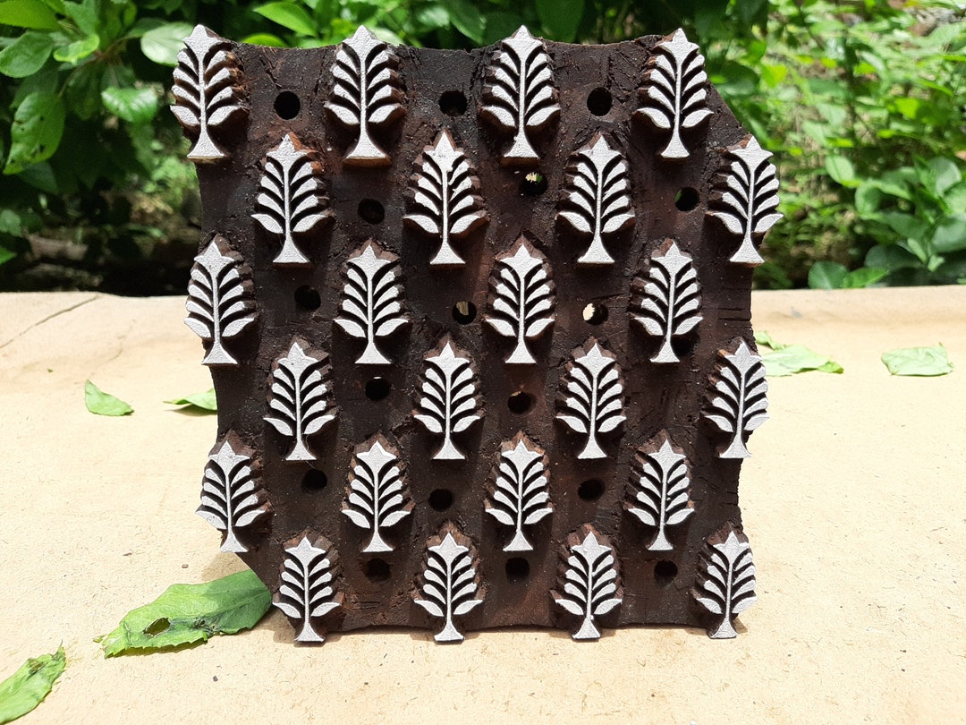 Single Color Printing Block Stamp Professional Wood Printing Block ...