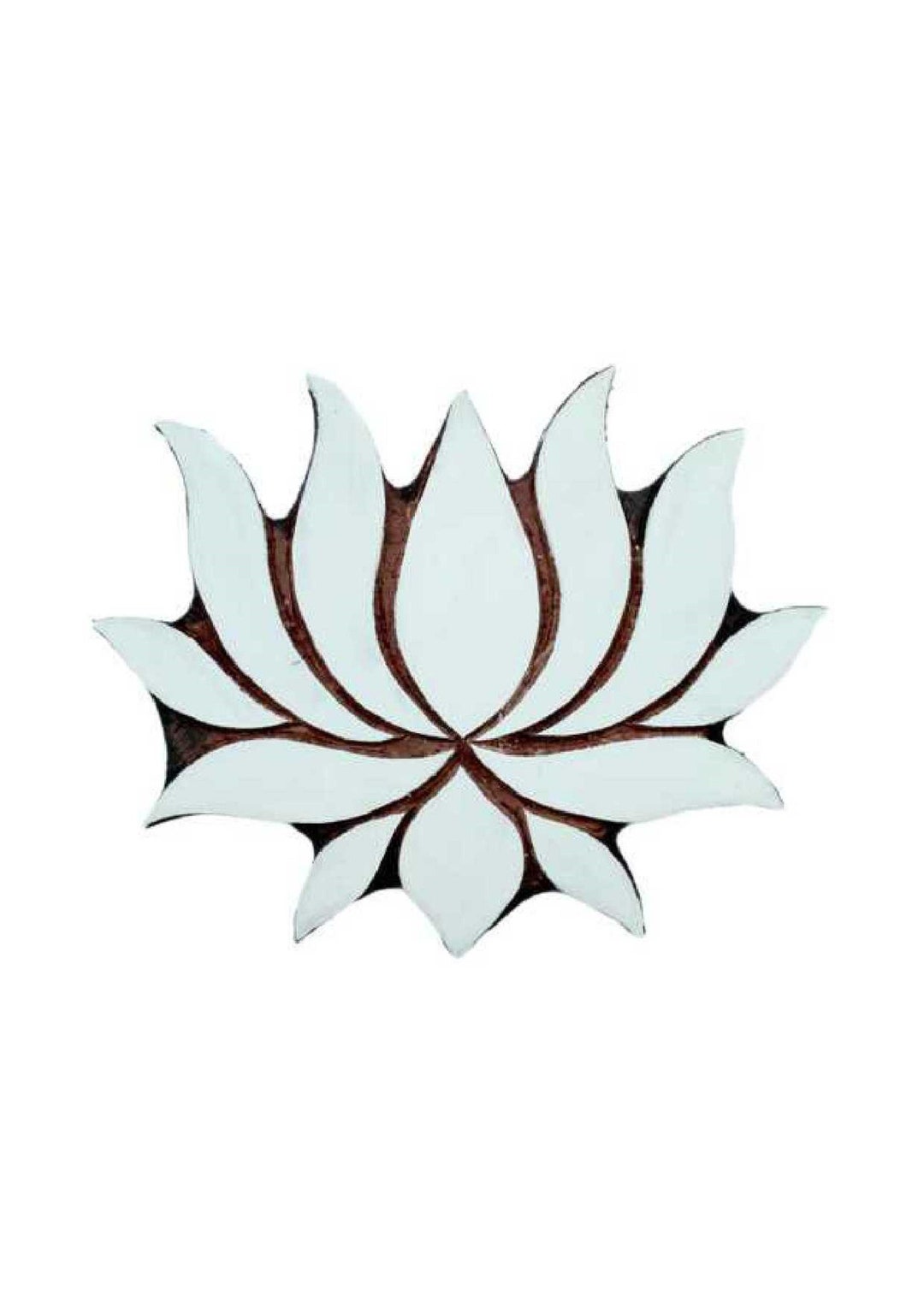 Lotus Printing Block Stamp Hand Carving Block Clay Cookies - Etsy