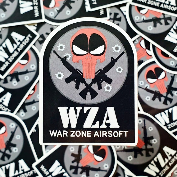 War Zone Airsoft Sticker | Etsy