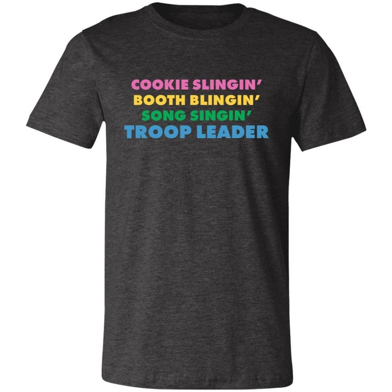 Cookie Booth Troop Leader T-shirt Plus Size Unisex Adult - Etsy
