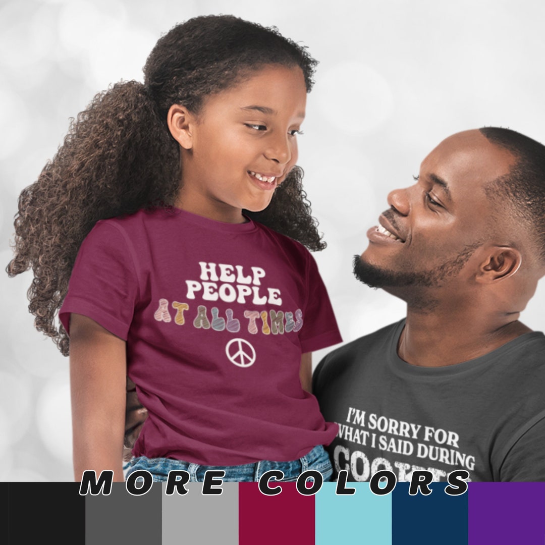 YOUTH Help People at All Times - Girl Scout T-shirt - Etsy