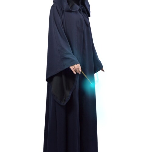 Witch Wizard Warlock Сloak Hooded Fantasy Cloak All Sizes - Etsy