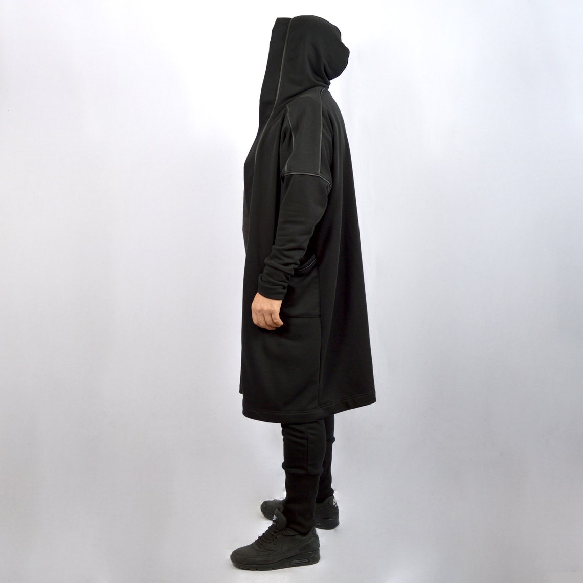 Oversized Cloak With Hood Unisex Cardigan Oversized - Etsy