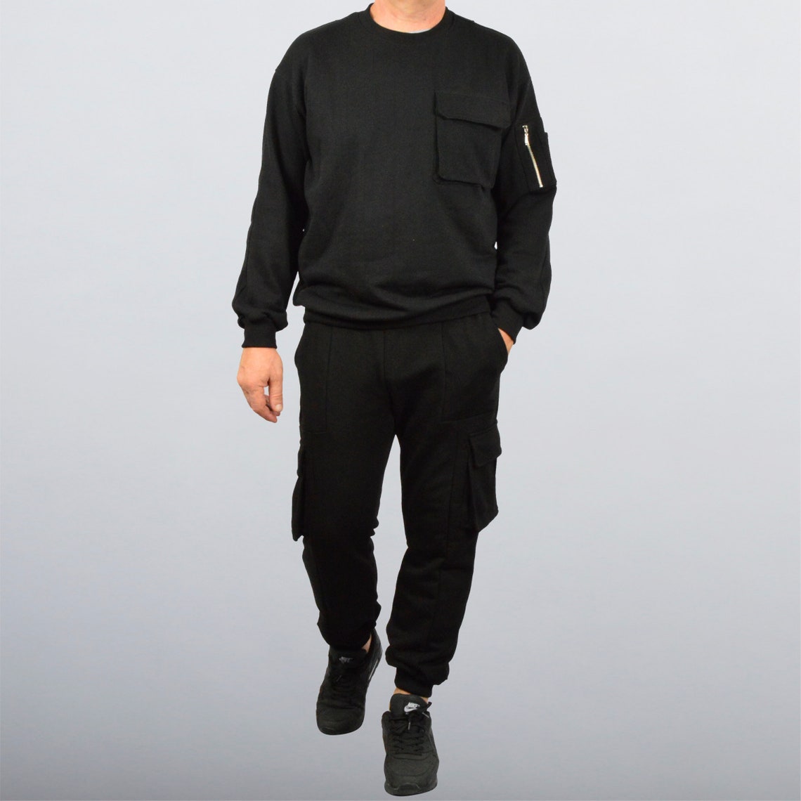 Men's Tracksuit With Cargo Pockets. - Etsy