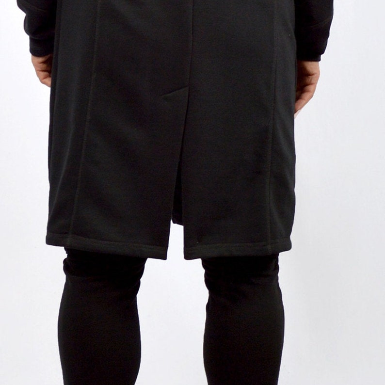 Unisex Hooded Coat Cloak With Hood Steampunk Coat Urban | Etsy