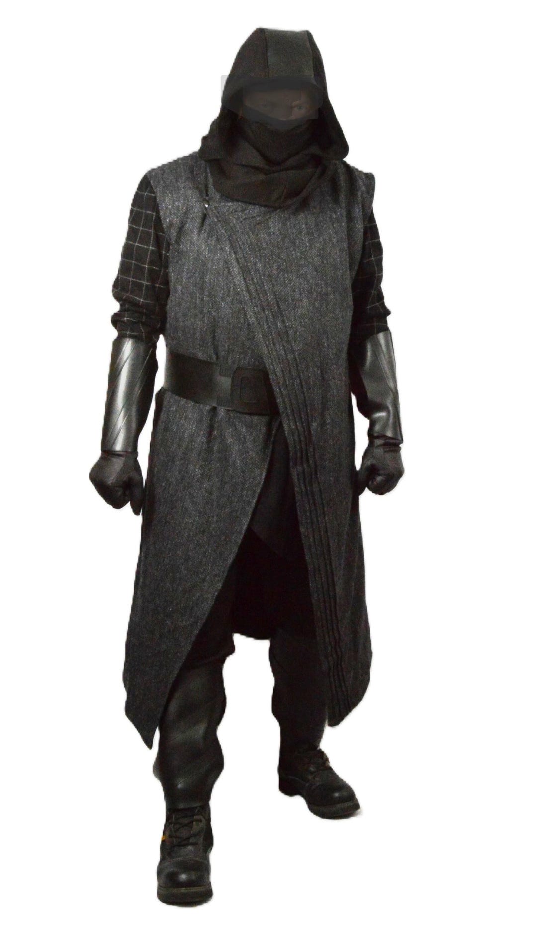 Warrior Costume. Assassin Costume, Warlock Costume, Hooded Fantasy ...