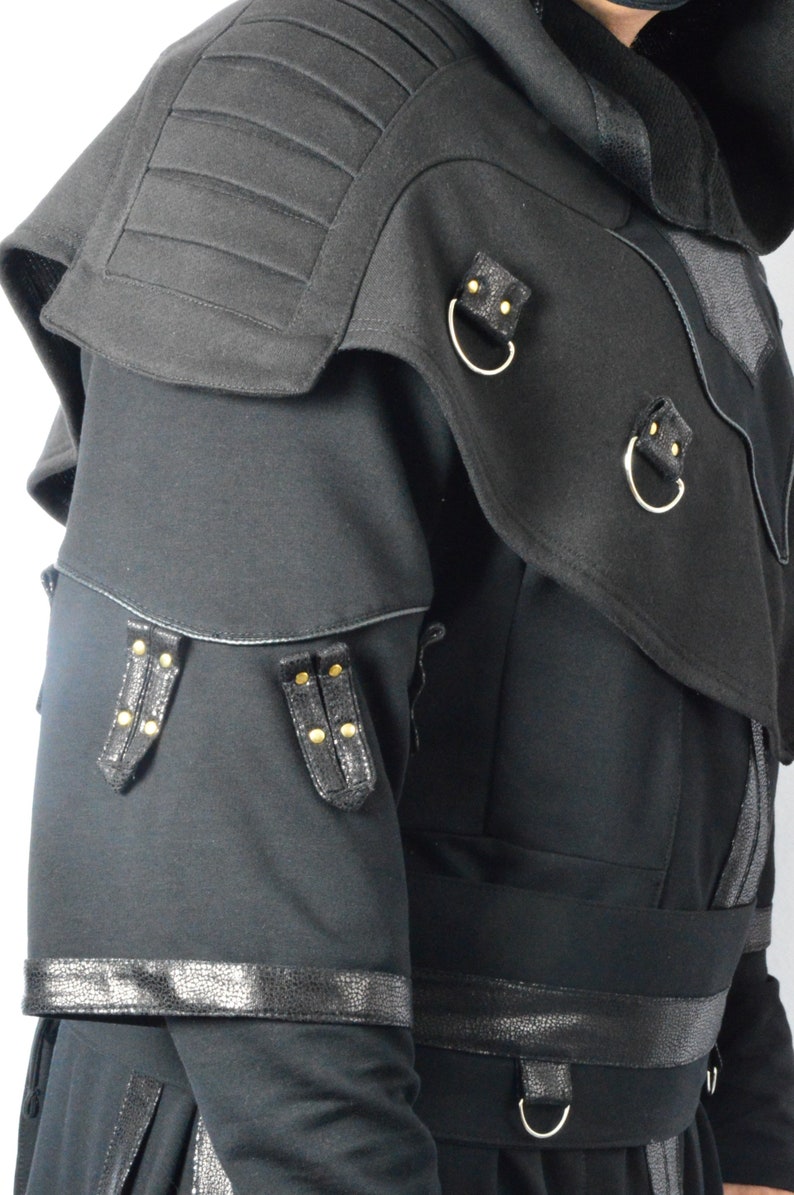 Аssassin Cloak Warlock Сloak Hooded Fantasy Cloakall Sizes. - Etsy