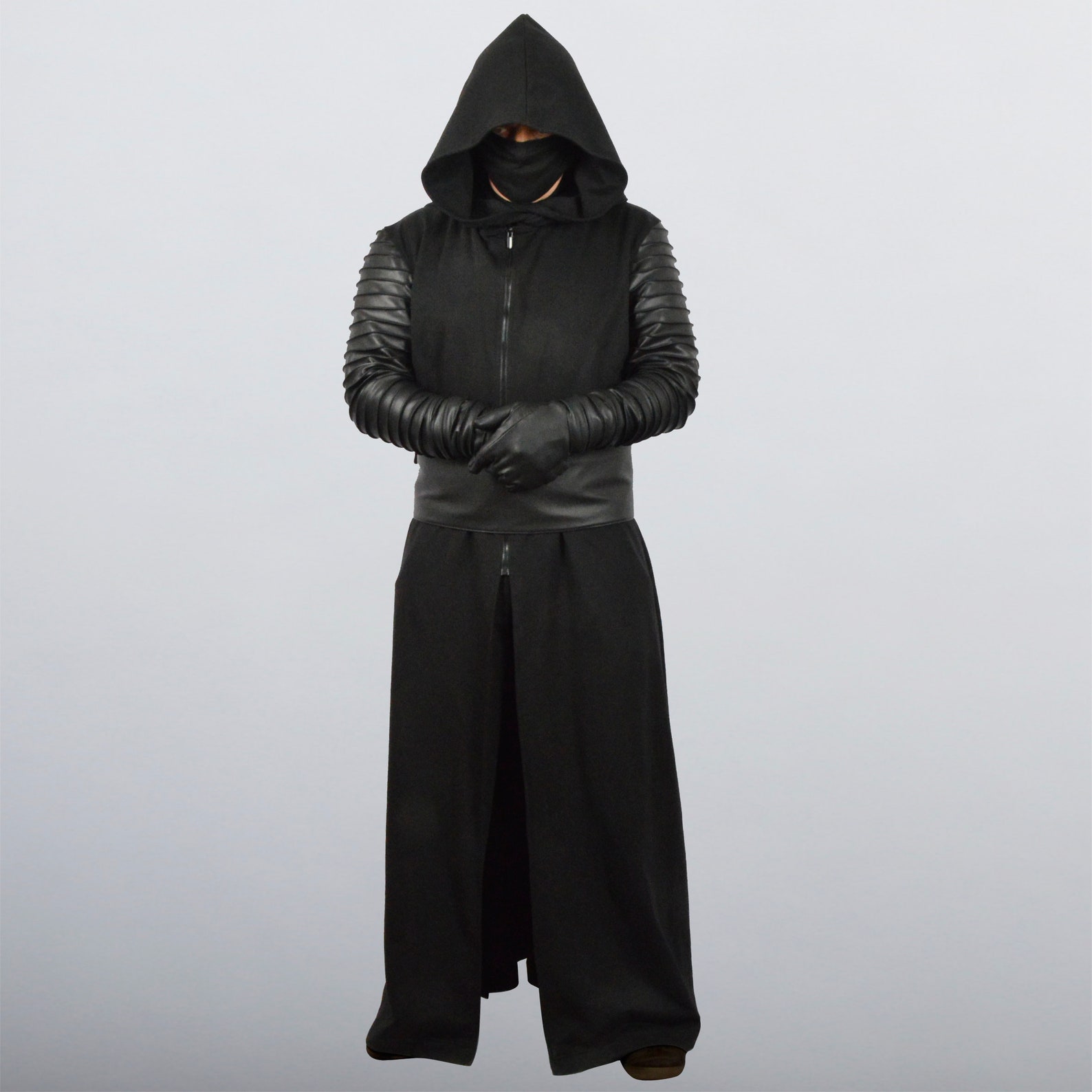 Аssassin Cloak Warlock Сloak Hooded Fantasy Cloakall Sizes - Etsy