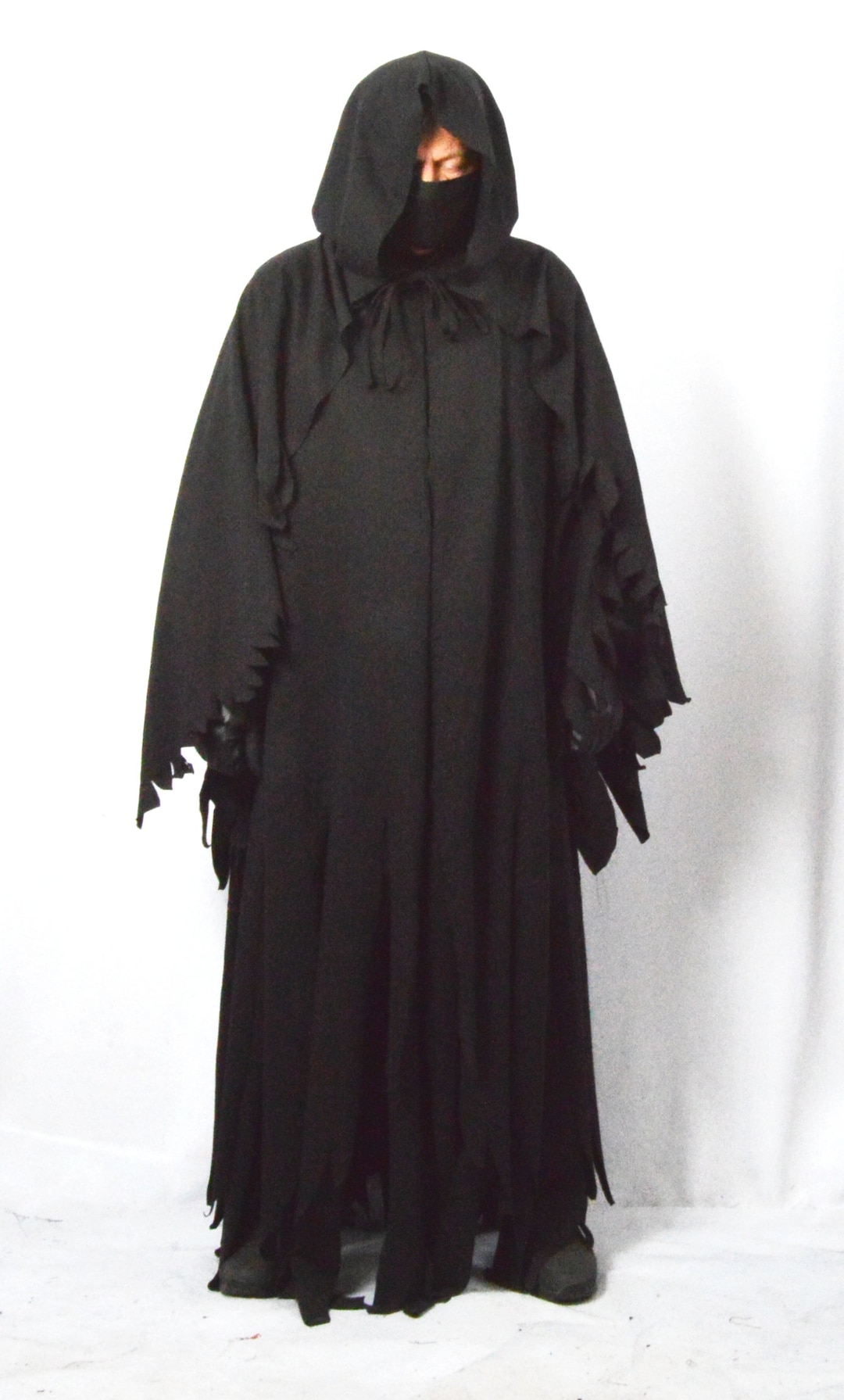 Ghost Costume.witch, Wizard,hooded Fantasy Cloak,sith Cloak, Medieval ...