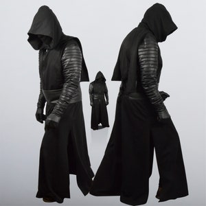 Assassin Cloak, Warlock Cloak, Hooded Fantasy Cloak, Long Cape. - Etsy