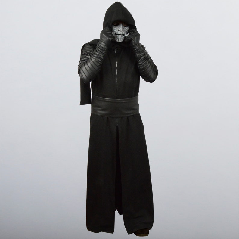 Аssassin Cloak Warlock Сloak Hooded Fantasy Cloakall Sizes - Etsy