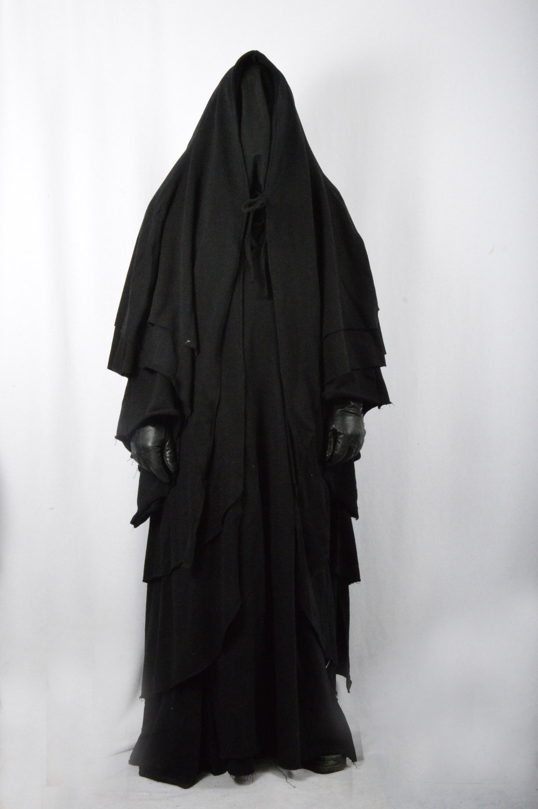 Ghost Costume.witch, Wizard,hooded Fantasy Cloak,sith Cloak, Medieval ...