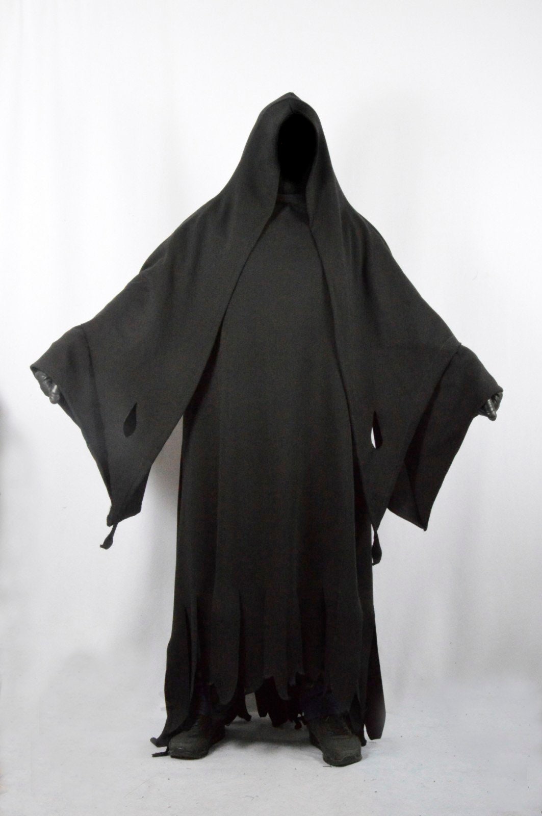 Ghost Costume.witch Wizardhooded Fantasy Cloaksith - Etsy