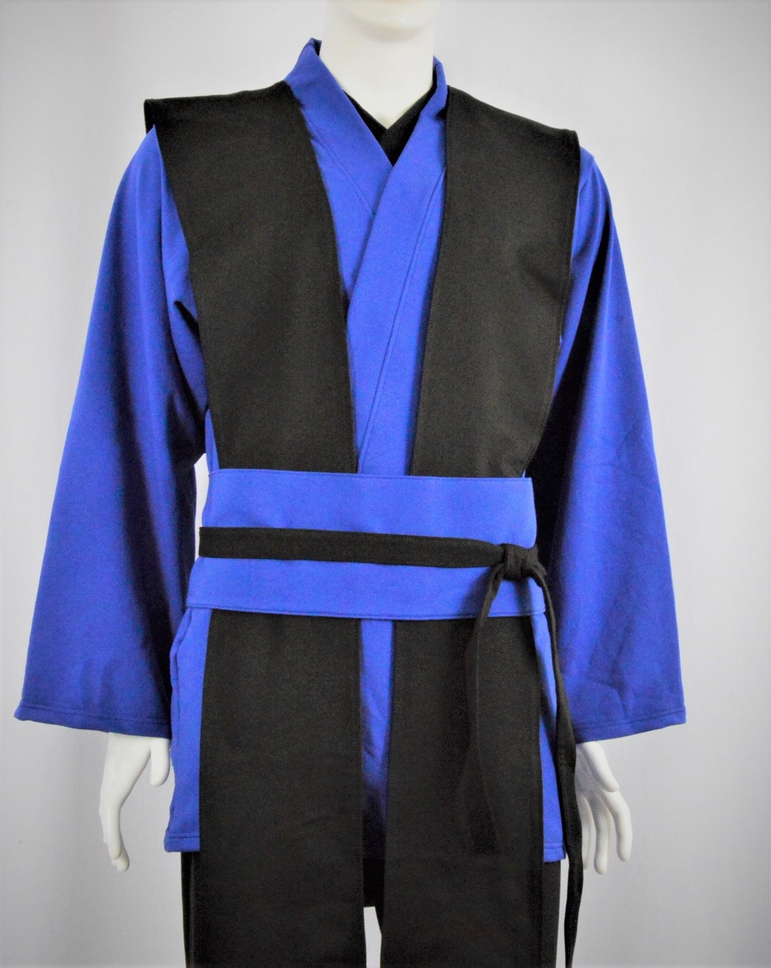 Sith Costume. Cosplay Costume. Halloween Costume. Blue Warrior Suit. - Etsy