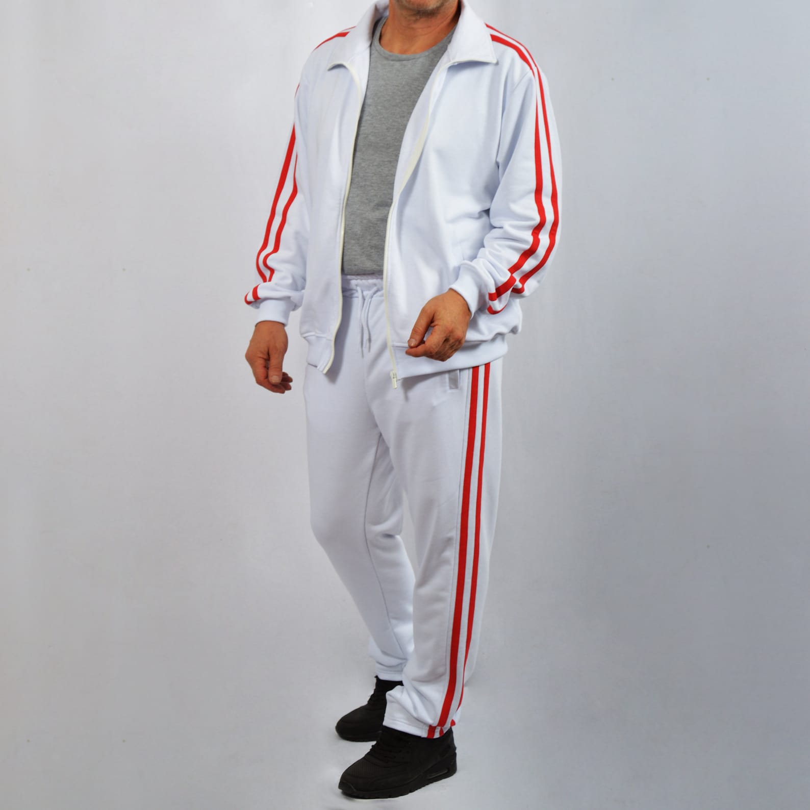 Yellow Tracksuit With Black Stripes Black Tracksuit With - Etsy