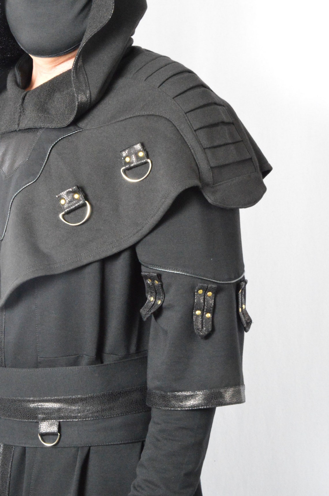 Аssassin Cloak Warlock Сloak Hooded Fantasy Cloakall Sizes. - Etsy