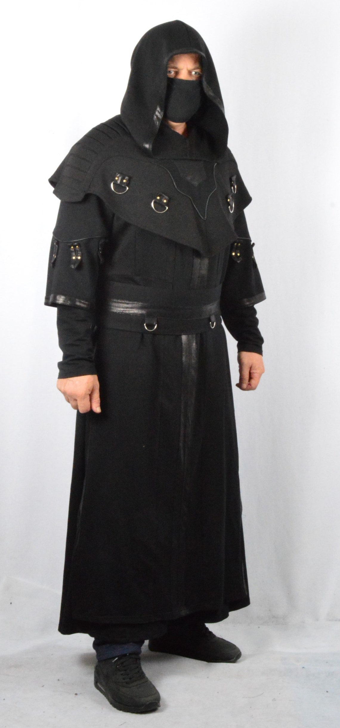 Аssassin Cloak Warlock Сloak Hooded Fantasy Cloakall Sizes. - Etsy