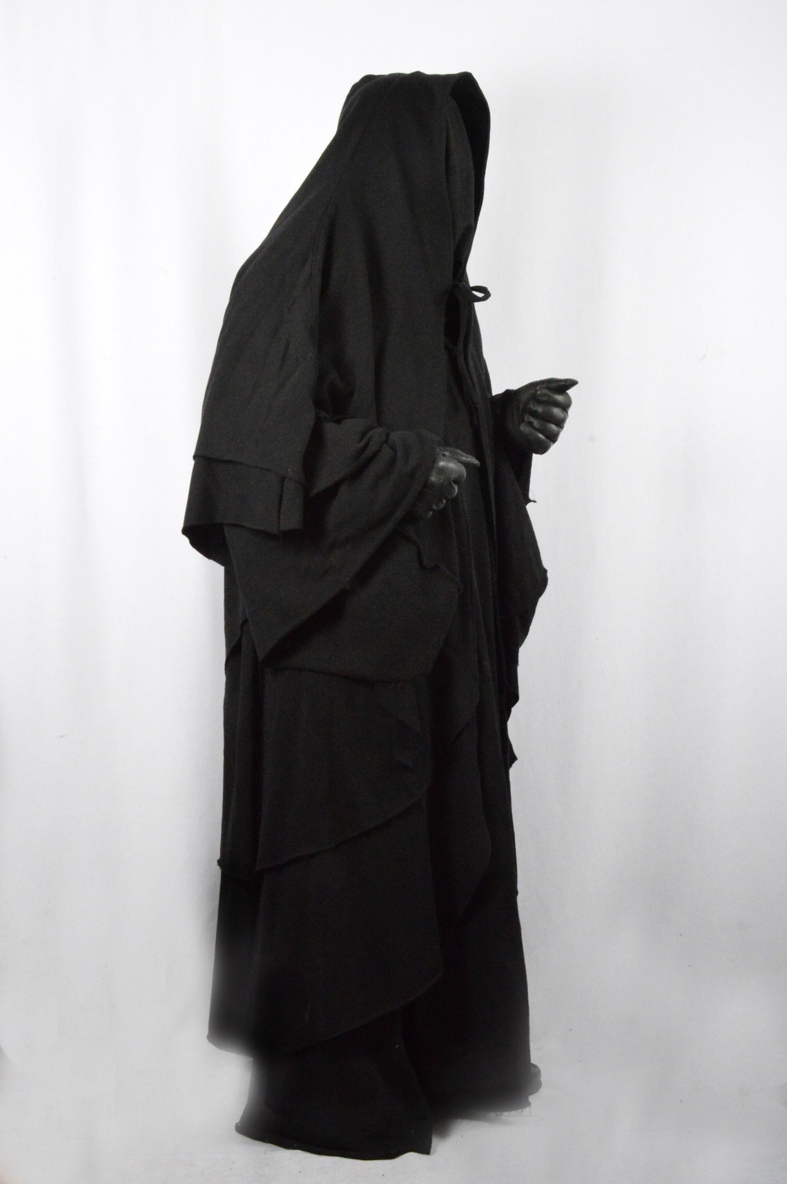 Ghost Costume.witch Wizardhooded Fantasy Cloaksith Cloak - Etsy